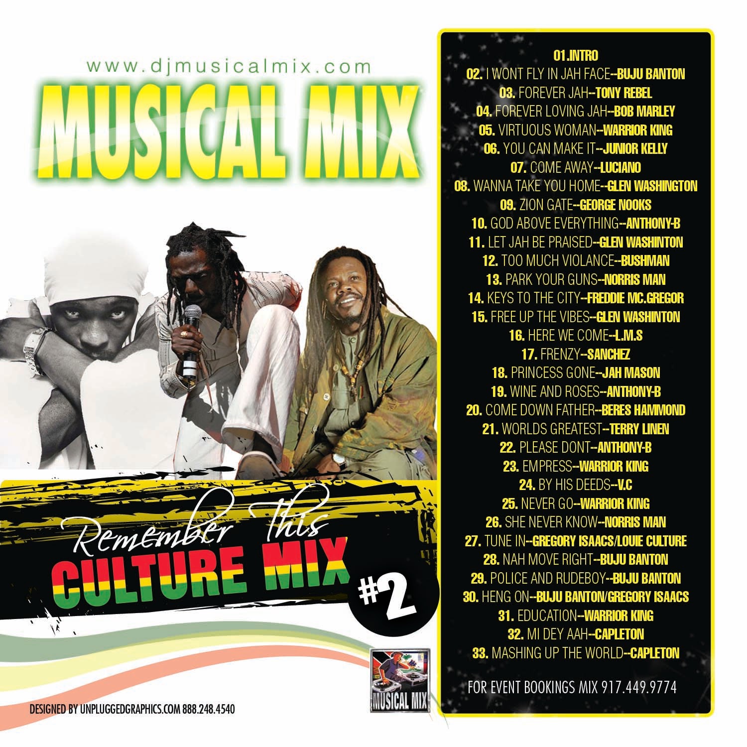 MUSICAL MIX - CULTURE MIX #2 REMEMBER THIS | REGGAETAPESHOP